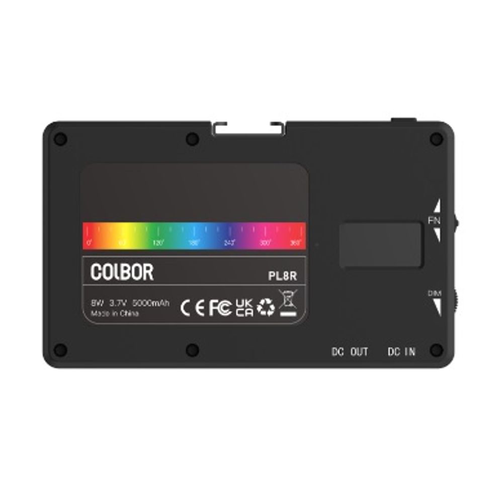 ILUMINADOR DE LED COLBOR RGB PL-8R - lojaportssar
