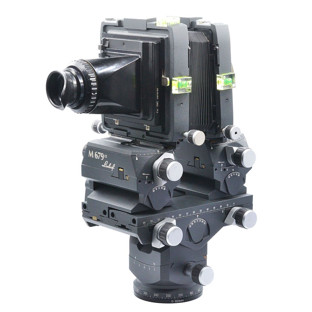 Câmera Linhof M679CS com Rodenstock 105mm f/5.6 e Back Digital Phase ...