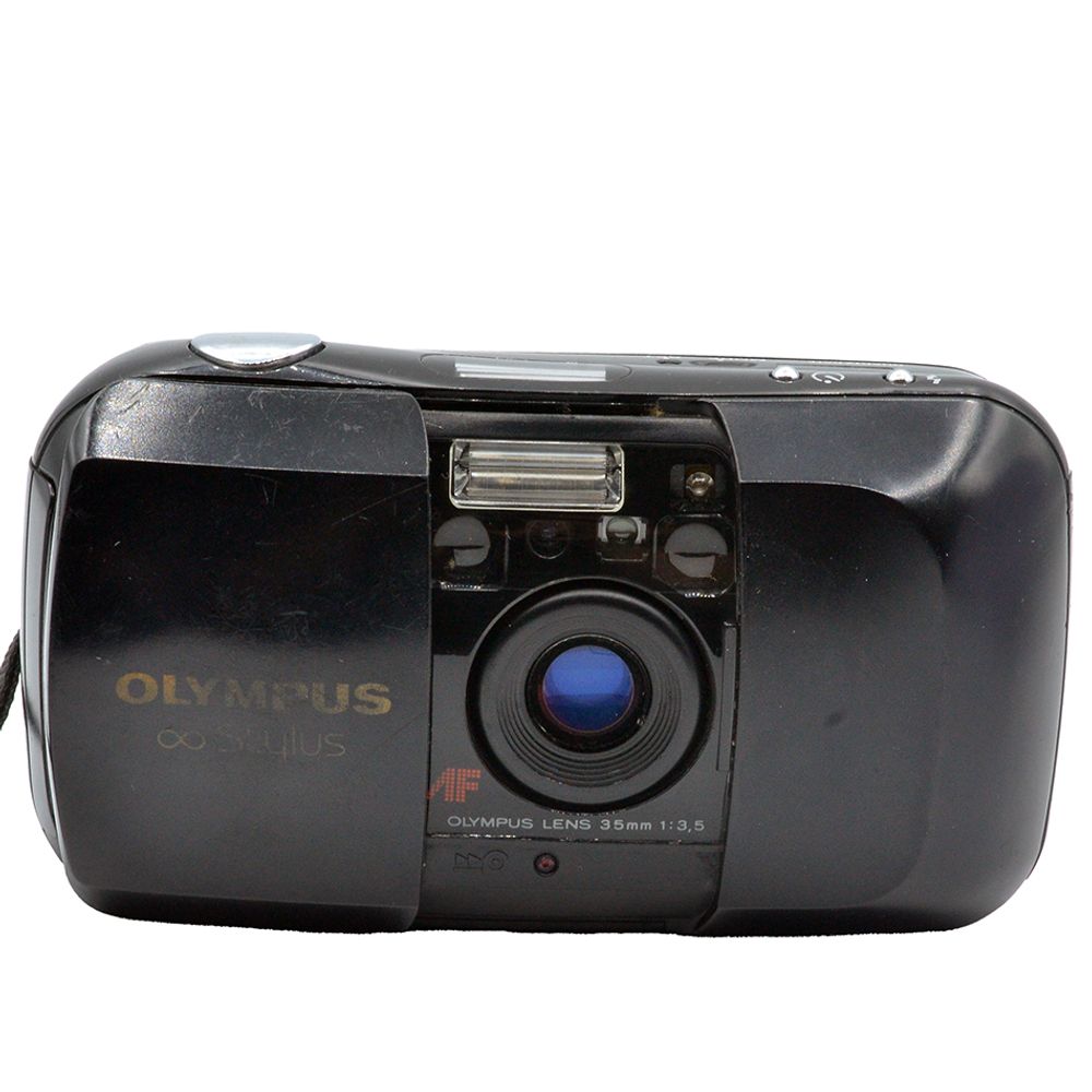 Câmera de filme, Point&Shot, Olympus Stylus - Usada - lojaportssar
